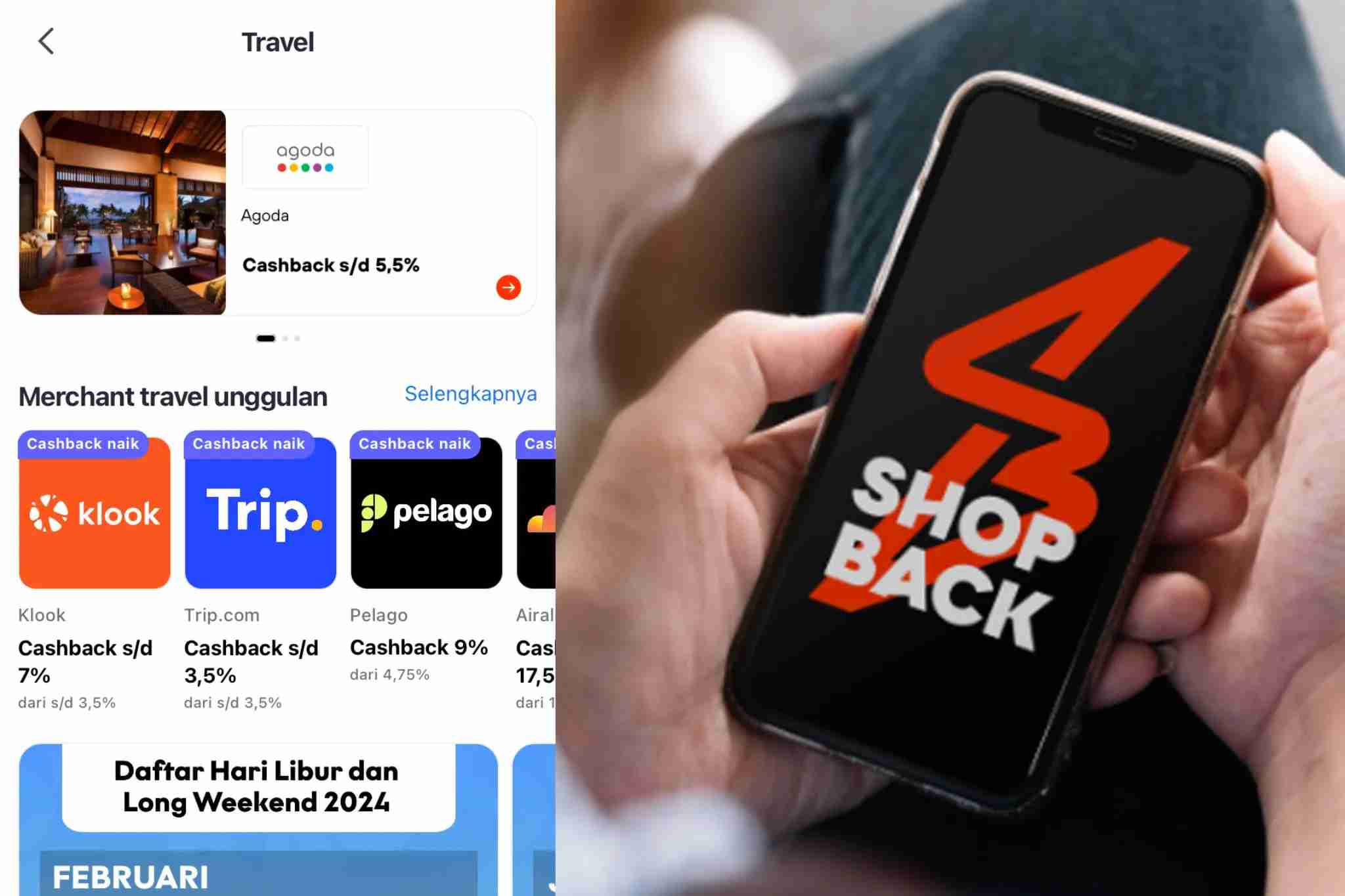 Sering Liburan, Jangan Lupa Pakai Aplikasi ShopBack